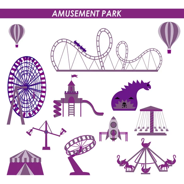 100,000 Amusement park map Vector Images | Depositphotos