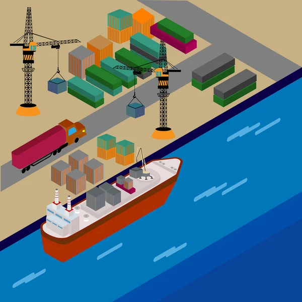 Port cartoon Stock Photos, Royalty Free Port cartoon Images | Depositphotos