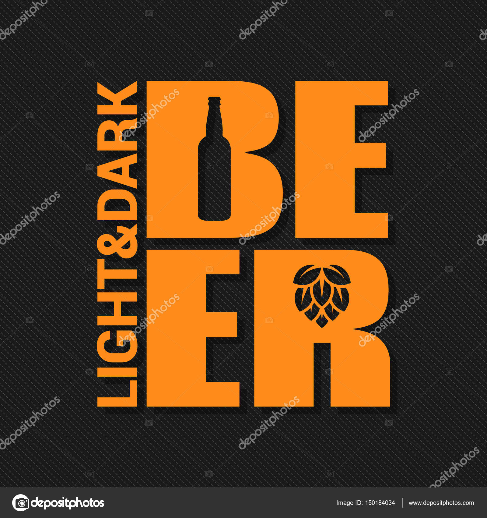 Beer logo design background Stock Vector Image by ©pushkarevskyy #150184034