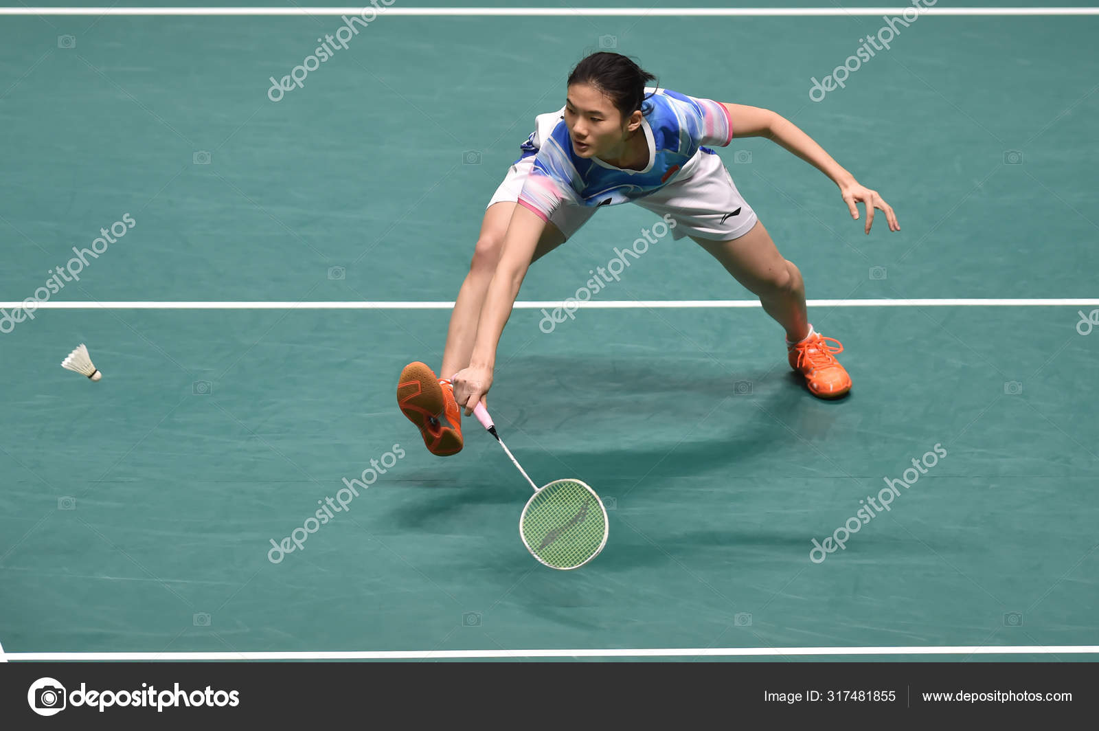 CHINA CHINESE MACAU MACAO OPEN BADMINTON CHAMPIONSHIPS SINGLE — Stock ...