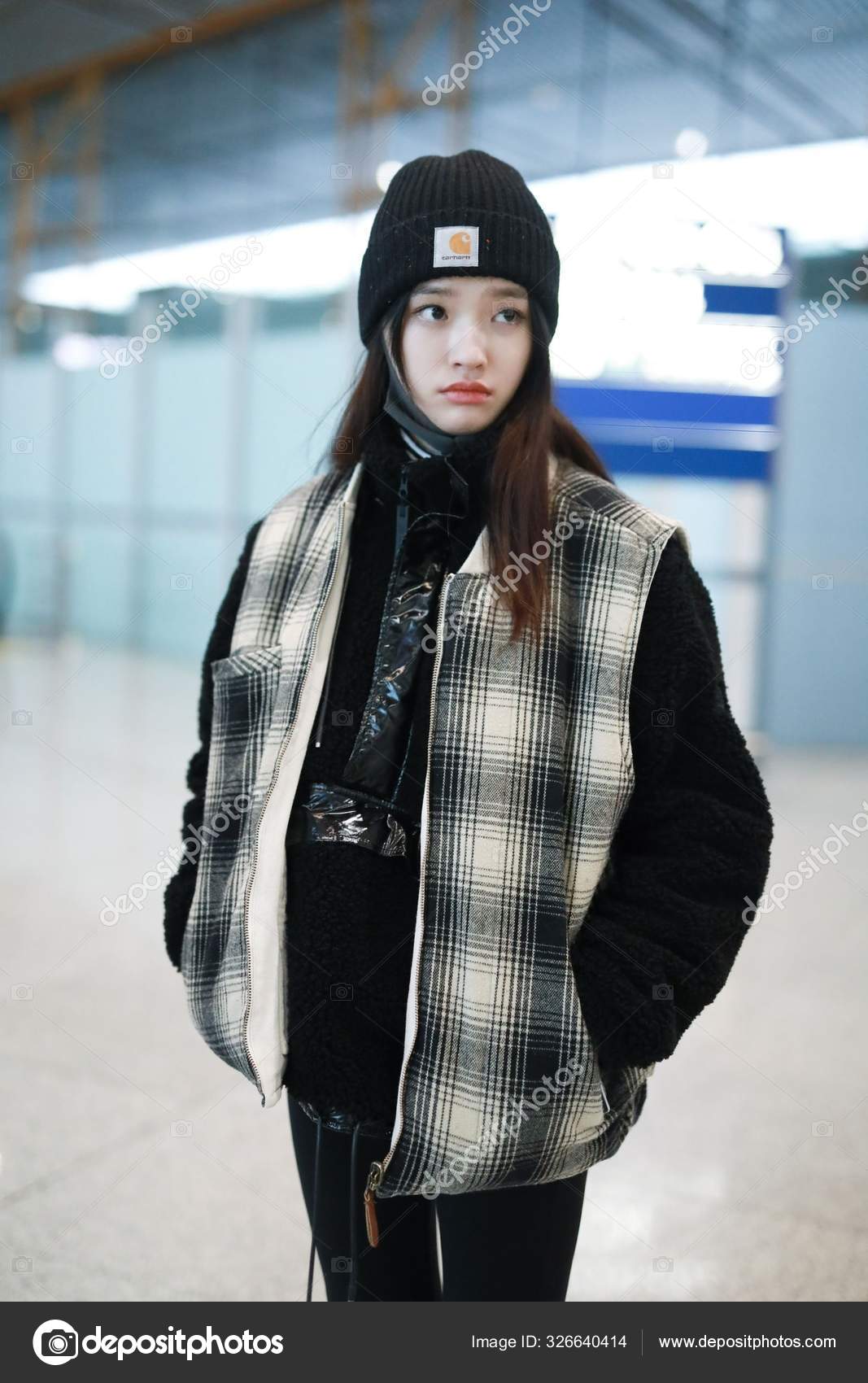 CHINA JELLY LIN FASHION OUTFIT BEIJING AIRPORT – Stock Editorial Photo ...