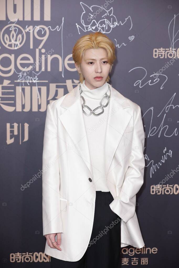 China China China Cai Xukun 2019 Cosmo Glam Noche Shanghai 2023