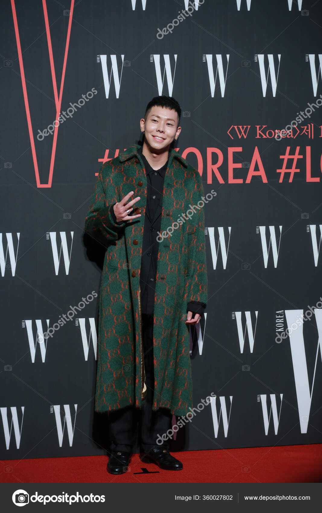 South Korean Rapper Kwon Hyuk Woo Better Known His Stage – Stock ...