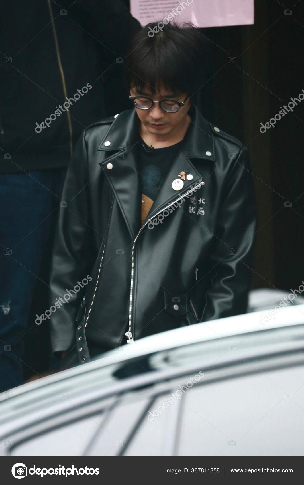 Chinese Singer Director Peng Lei Singer Chinese Pop Punk Band — Stock ...