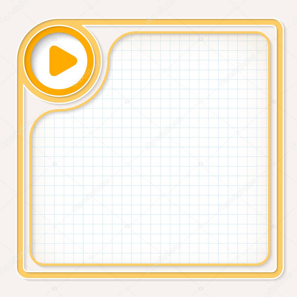 Gray text box for your text with radix symbol and hand written numbers ...