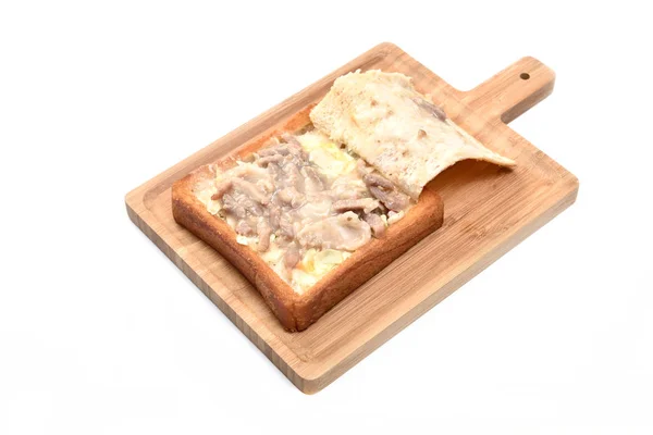 Coffin Bread White Background Coffin Bread Famous Snack Tainan Taiwan ...