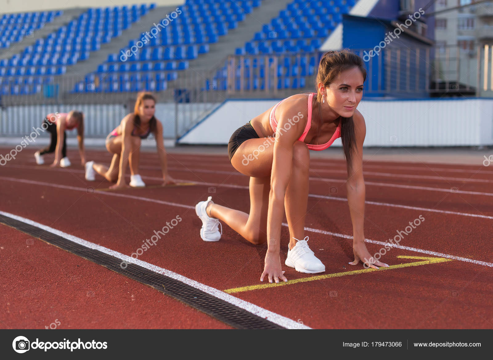 Running Race Start Position