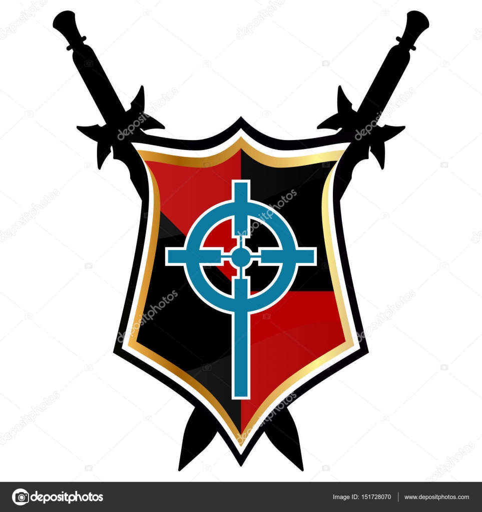 Templar Shield vector icon. Stock Vector Image by ©liluly332201 #151728070