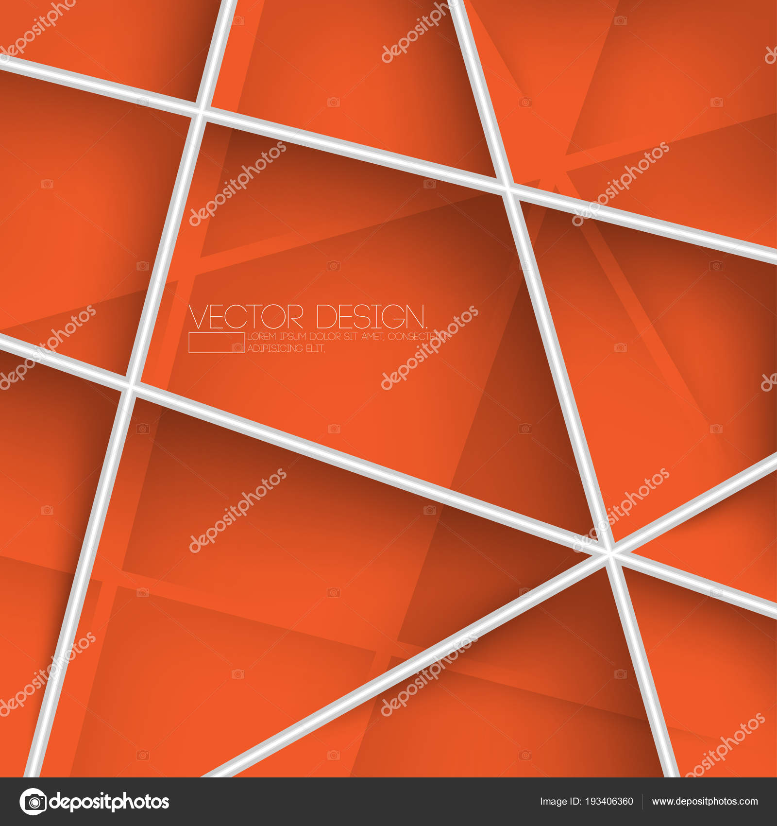 Intersecting Lines Clean Corporate Design Stock Vector Image by ...