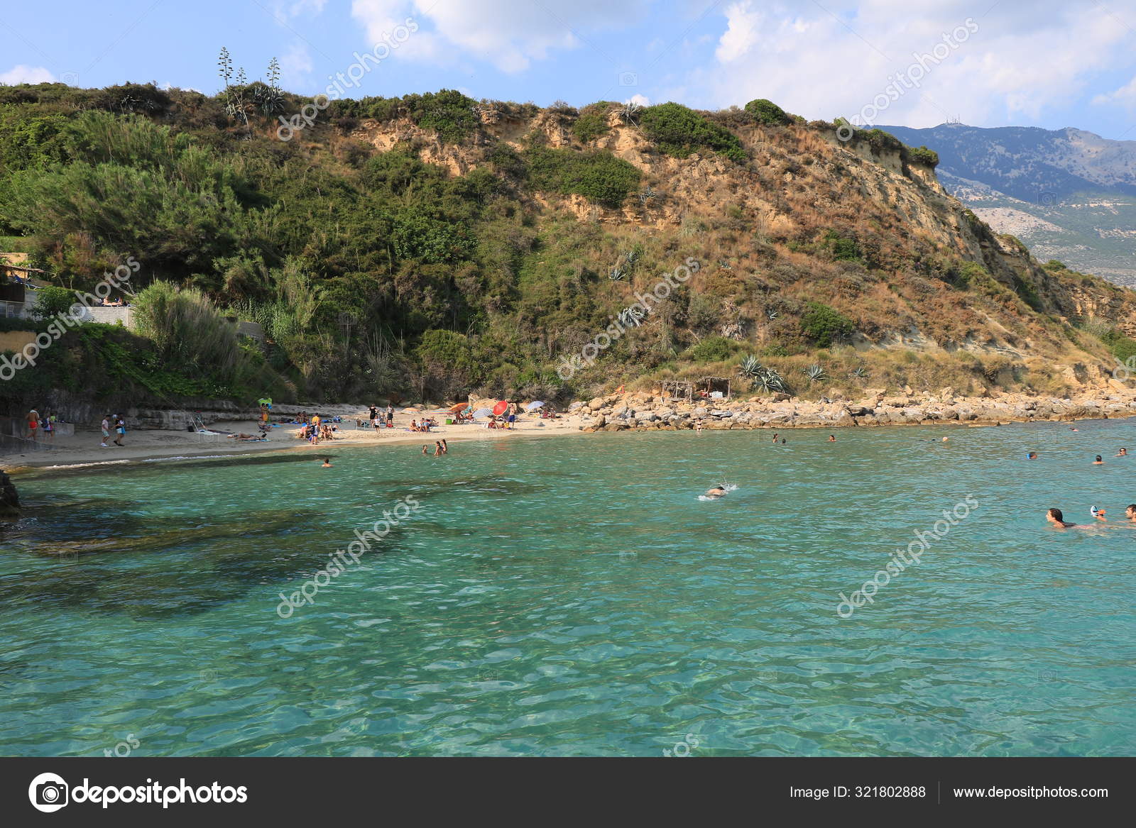 View Avithos Beach Kefalonia — Stock Editorial Photo © claudiovidri ...