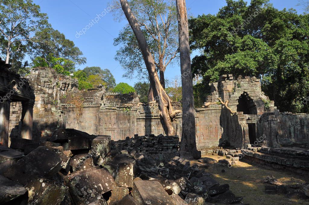 Vista del templo de Preah Khan en Angkor Wat Patrimonio de la UNESCO 2023