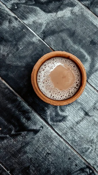 A kulhar or kulhad cup (traditional handle-less clay cup) from North ...