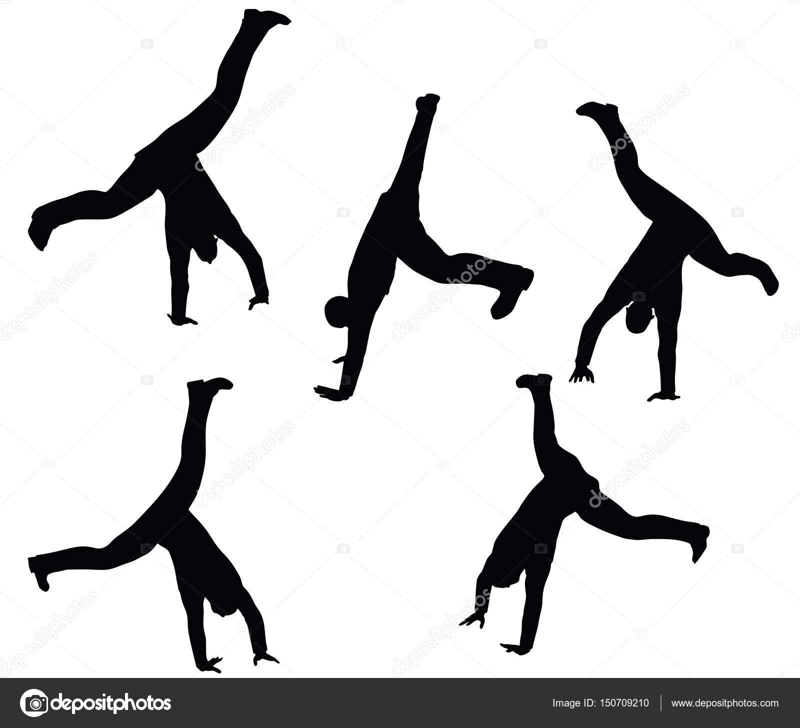Wiel Pose Silhouet