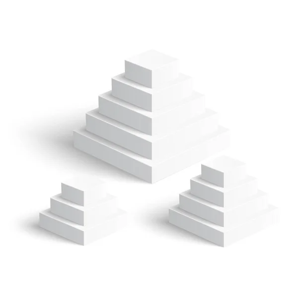 White Vector Stairs Realistic Image Stock Vector Image by ©Ksenia ...
