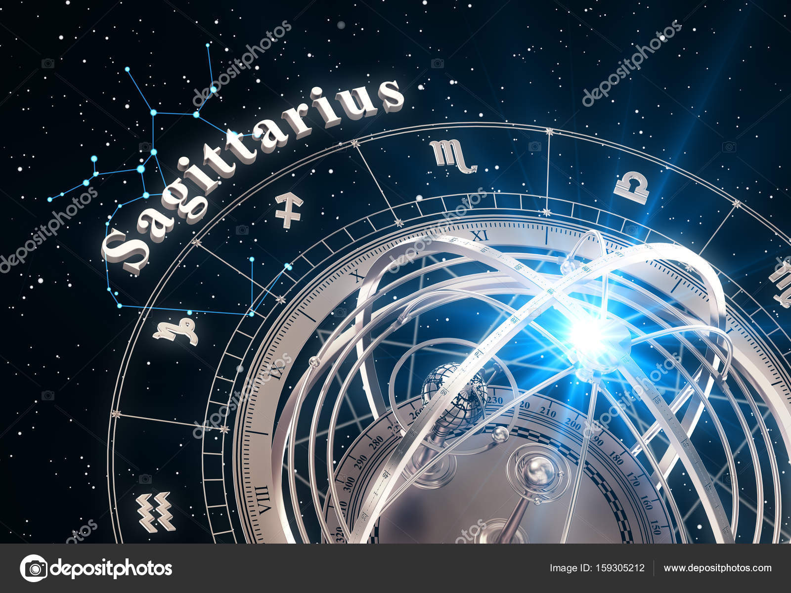 Sagittarius Zodiac Sign Wallpaper