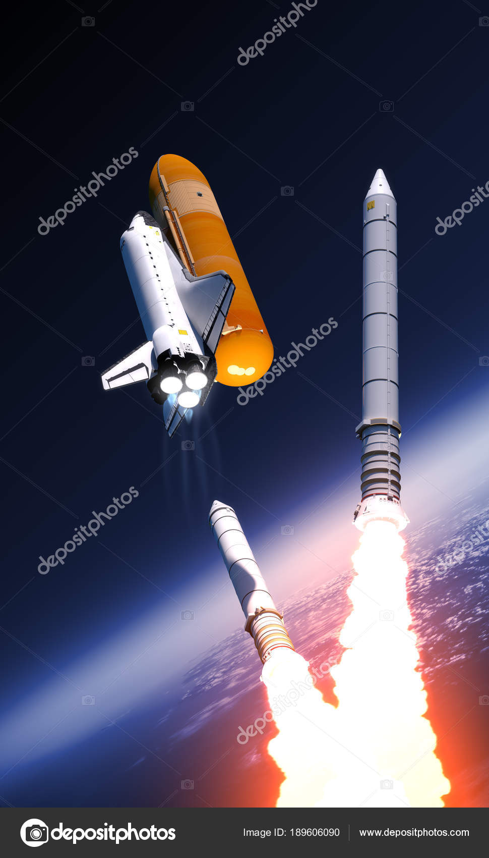 Separation Space Shuttle