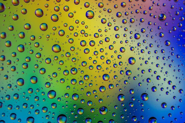 Water Drops Background Rain Texture Window Glass Wet Pattern — Stock ...