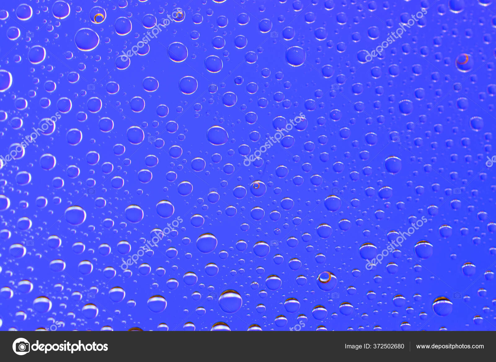 Drops Background Wet Water Glass Rain Pattern Texture Stock Photo by ...