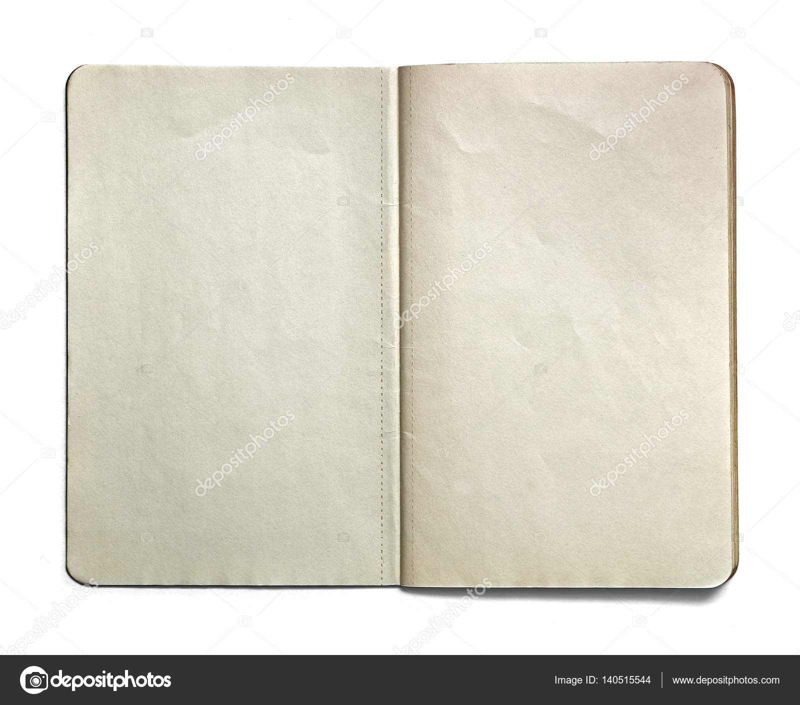 Blank Open Book Background