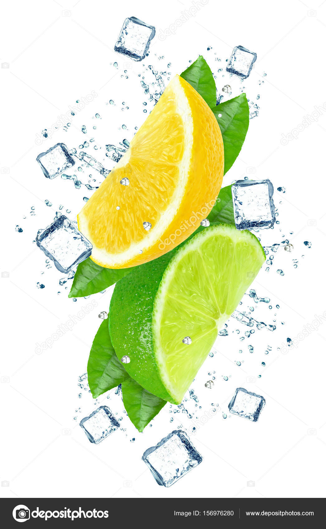 Citrus splash water Stock Photo by ©iquazu 156976280