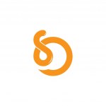 Creative Black Snake Logo Design Vector Symbol Illustration Stock ...