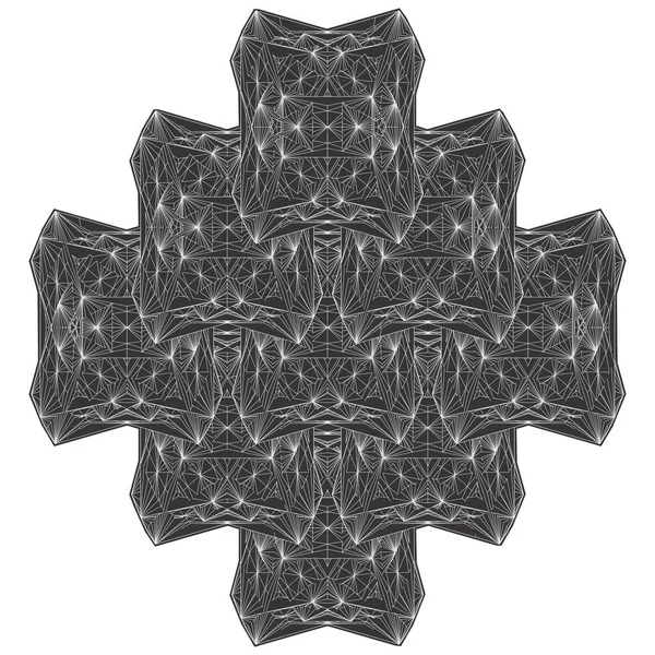 Geometric Wire Line Structure Vector Stock Vector Image by ©NesaCera ...