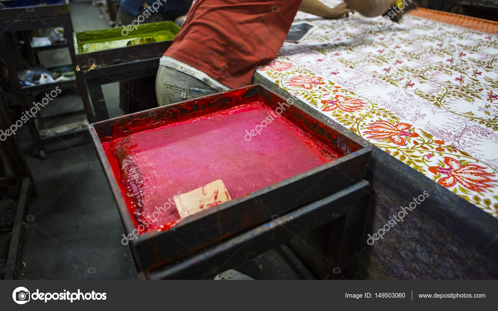 Block Printing for Textile in India. Jaipur Block Printing Tradi ...