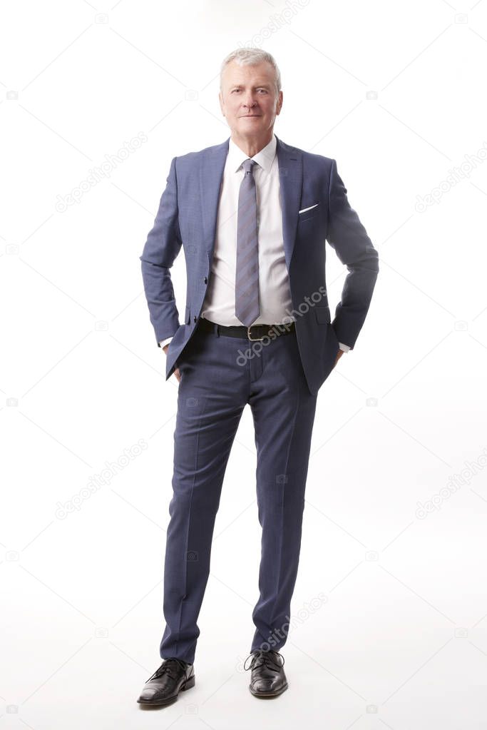 professional man standing — Stock Photo © Sepy #129561898