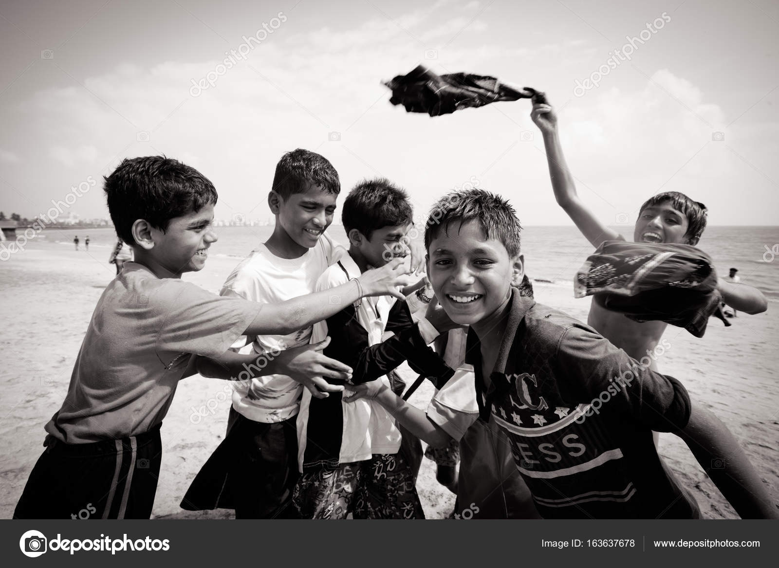 Indian Kids Playing Photography