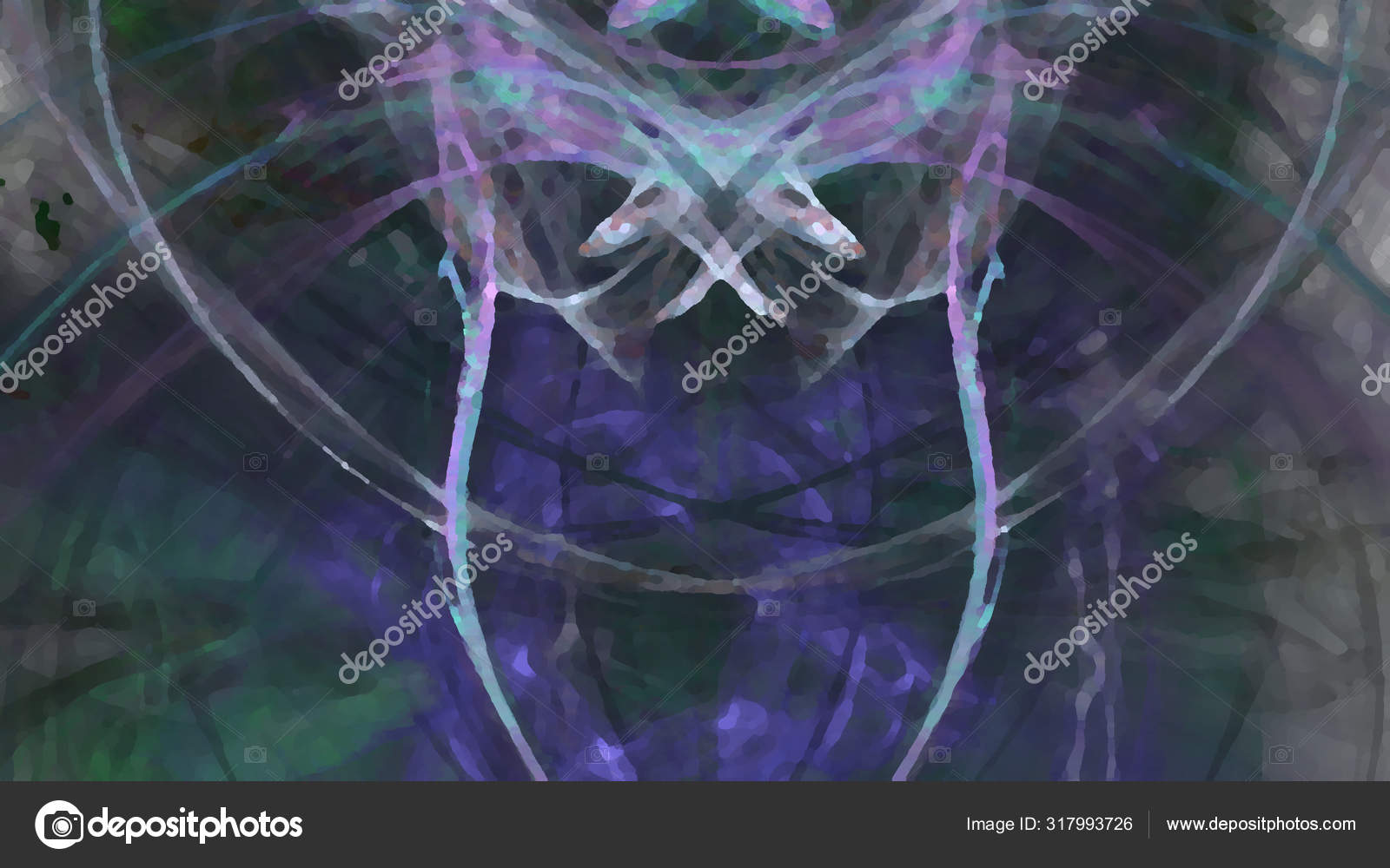 Fantasy chaotic colorful fractal pattern. Abstract fractal shapes. 3D ...