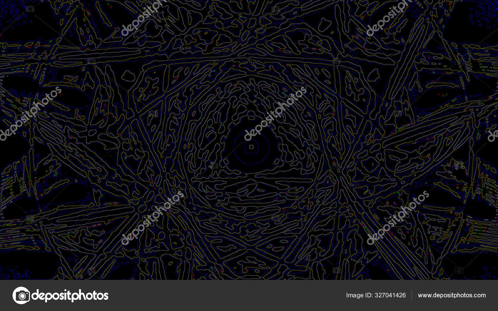 Fantasy chaotic colorful fractal pattern. Abstract fractal shapes. 3D ...
