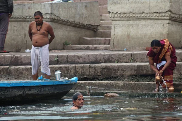 Varanasi bathing Stock Photos, Royalty Free Varanasi bathing Images ...