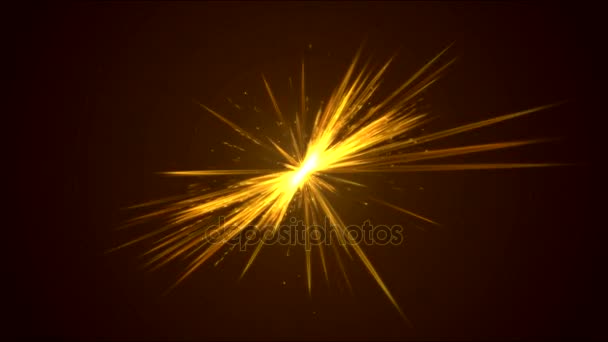 Bright Light Effect Animation - Loop Golden — Stock Video © LackyVis ...