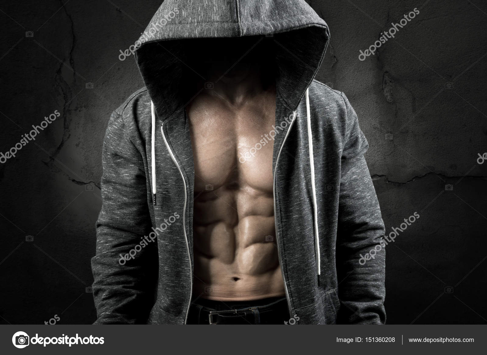 Man with great abs Stock Photo by ©luislouro 151360208