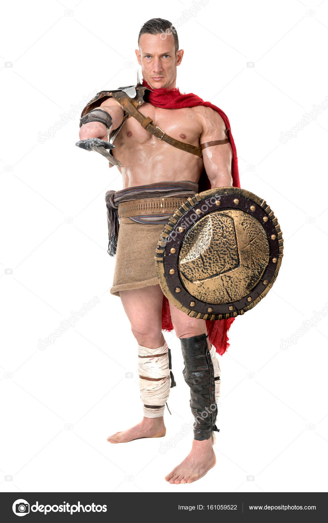 Ancient warrior or Gladiator Stock Photo by ©luislouro 161059522