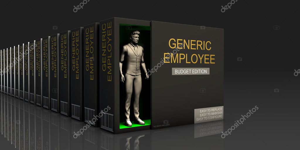 Generic Employee Concept Stock Photo by ©kentoh 128582486 Generic Employee Concept Stock Photo by ©kentoh 128582486