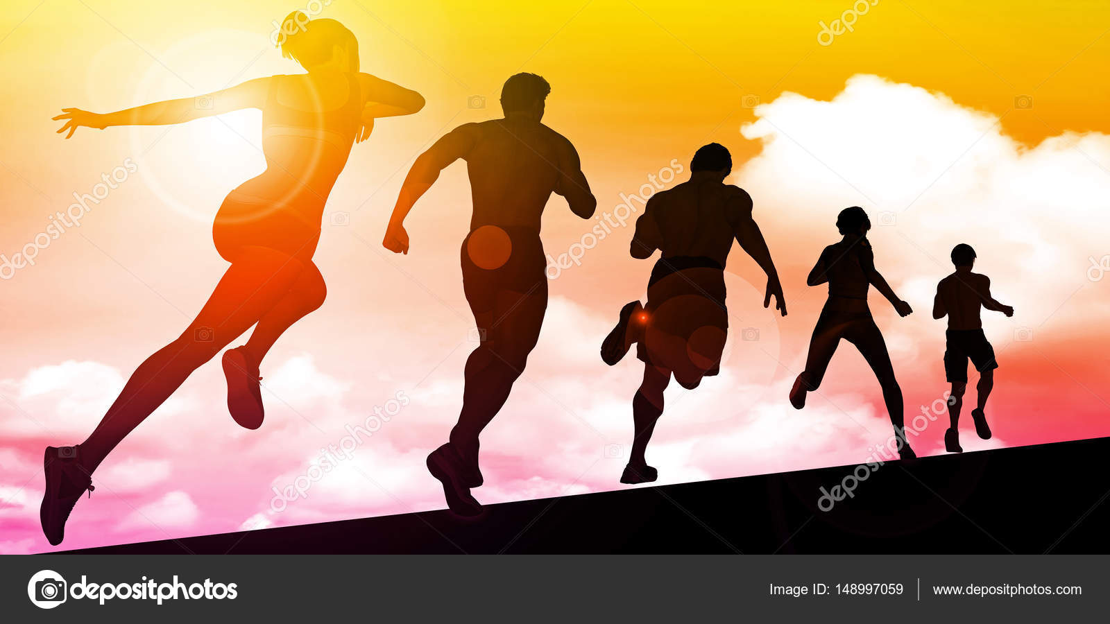 Running Abstract Concept Art Stock Photo by ©kentoh 148997059 Running Abstract Concept Art Stock Photo by ©kentoh 148997059
