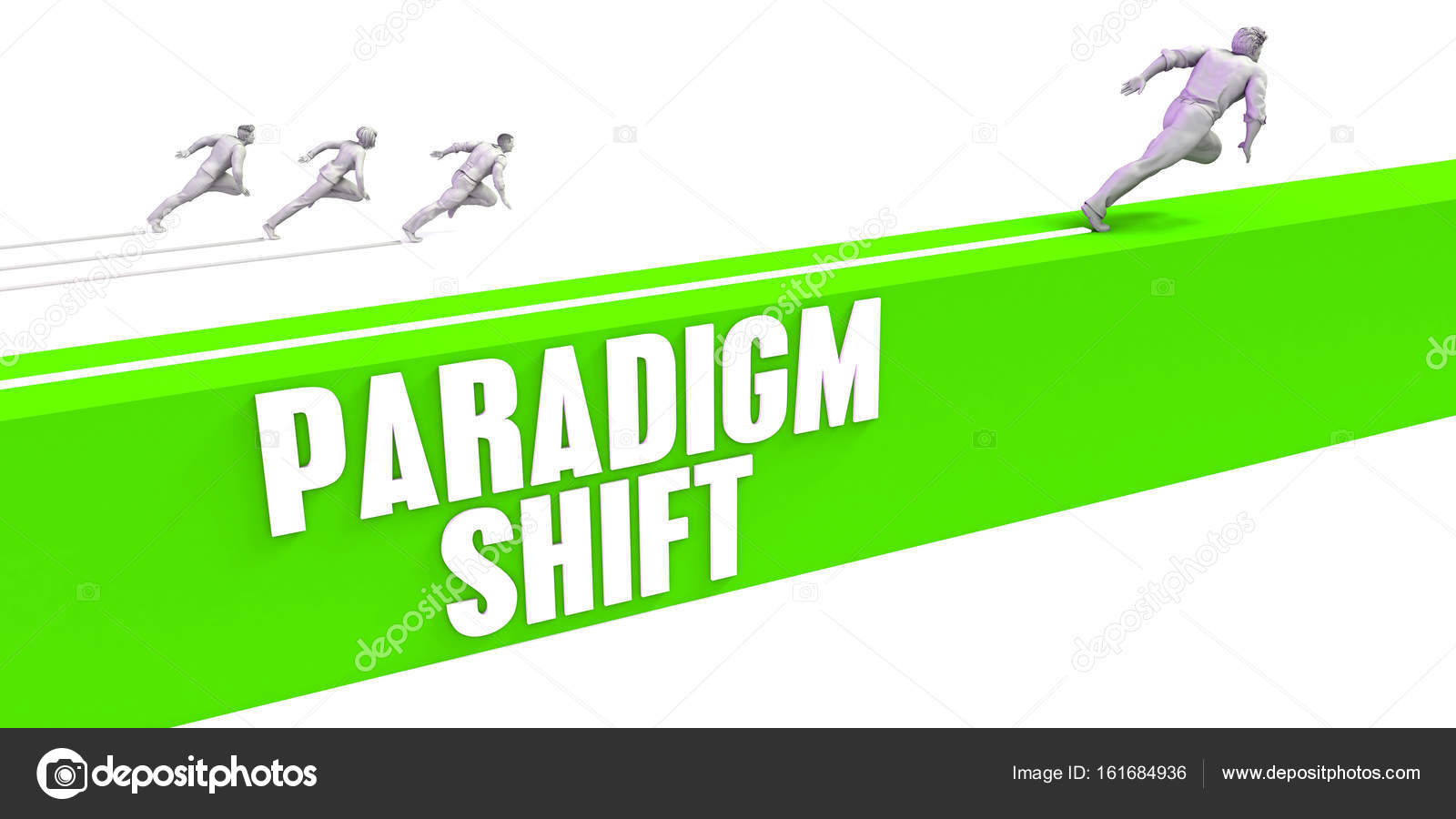 Paradigm Shift Concept Art Stock Photo by ©kentoh 161684936