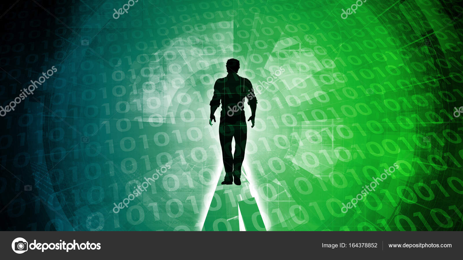 Embracing Technology Concept Art Stock Photo by ©kentoh 164378852