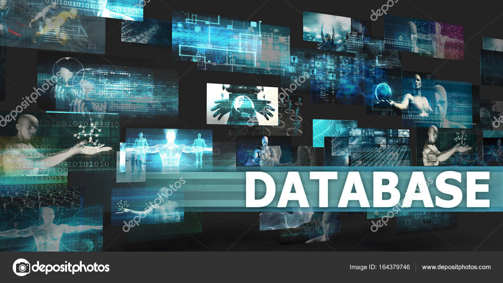 Database Concept Art Stock Photo by ©kentoh 164379746
