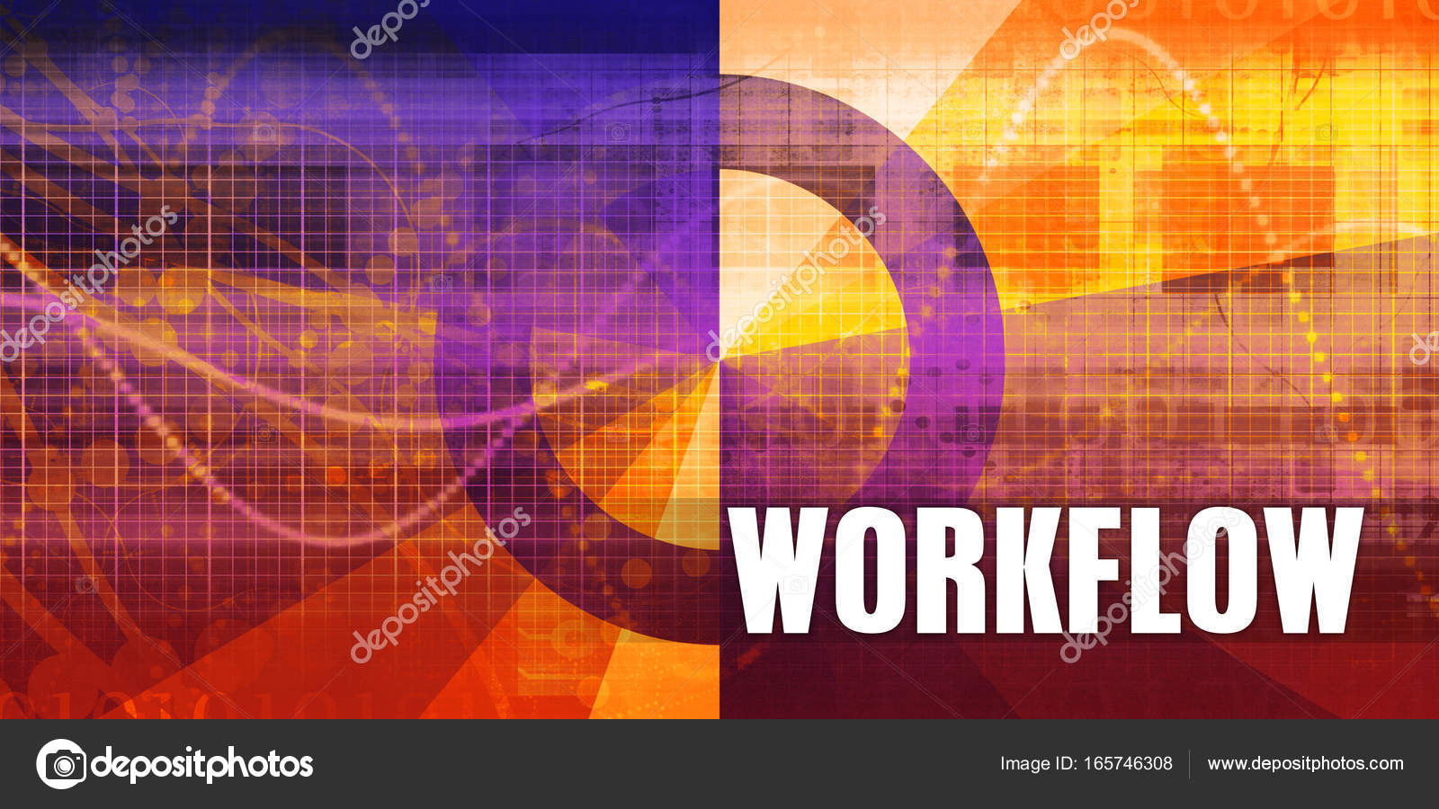 Workflow Concept Art Stock Photo by ©kentoh 165746308