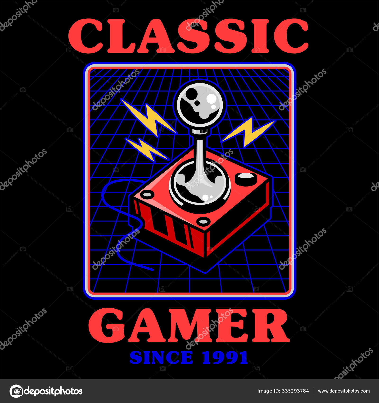 Retro Video Game Vector