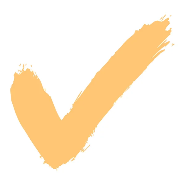Check Mark Symbol Brushstroke Ink — Stock Vector © ifeelgood #136674934