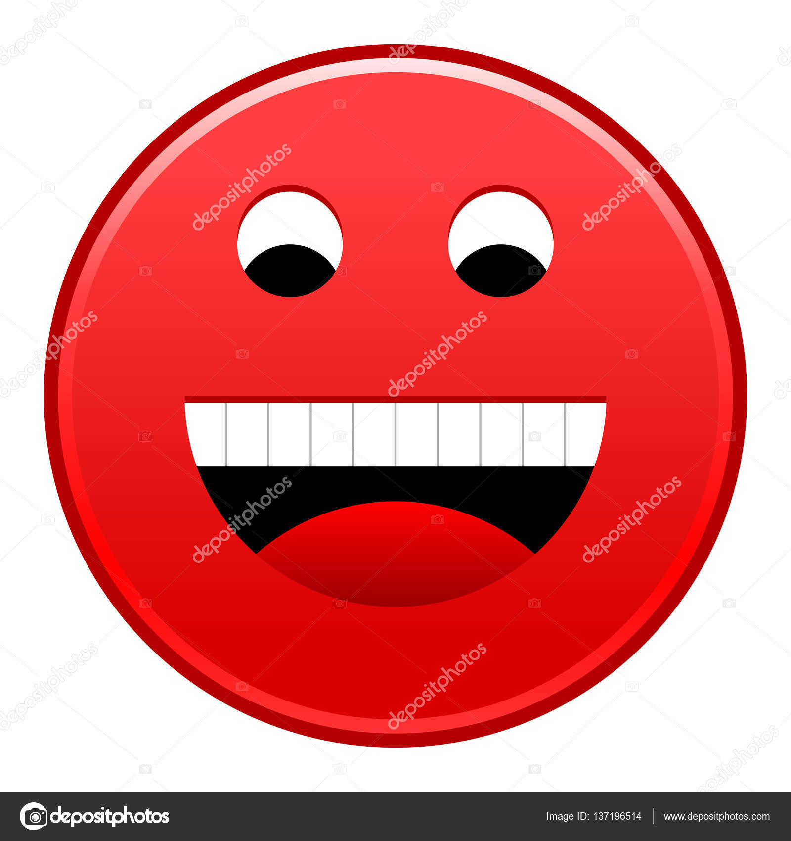 Geweldig Gezicht Emoticon 😄 Grinning Face W/ Smiling Eyes Emoji