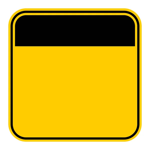 Small yellow road hazard warning sign with heart symbol — Stock Vector ...