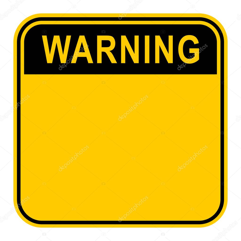 Sticker Warning Safety Sign — Stock Vector © ifeelgood #139458098