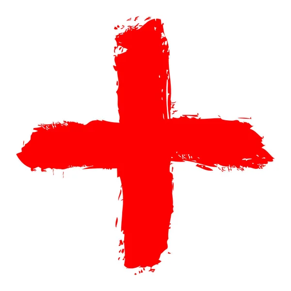 Brush stroke plus sign — Stock Vector © ifeelgood #191322964