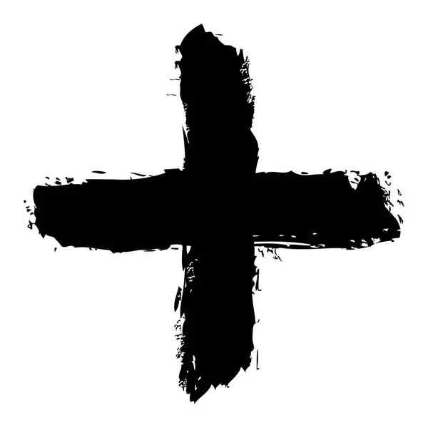 Brush stroke plus sign Stock Vector Image by ©ifeelgood #189651462