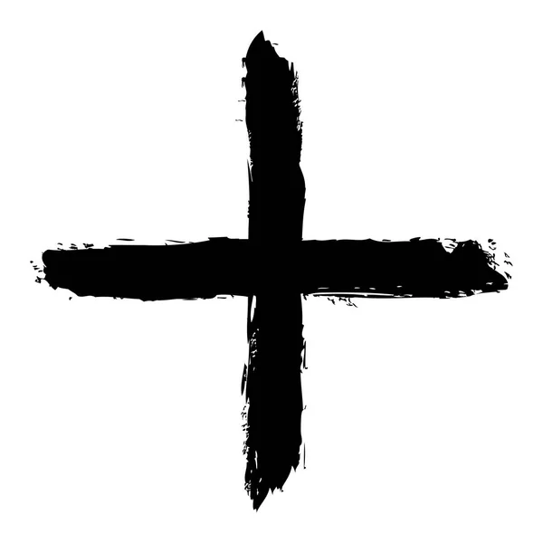 Brush stroke plus sign — Stock Vector © ifeelgood #191322964