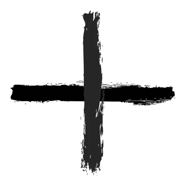 Brush stroke plus sign — Stock Vector © ifeelgood #191322964